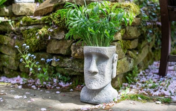 Head Planters and Face Pots: Whimsical Containers - CAPTIVATIST